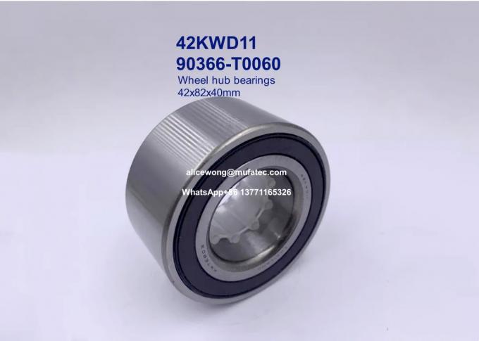 42KWD11 90366-T0060 Toyota Hilux Revo rear wheel bearings 42x82x40mm