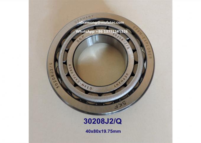 30208JR automotive wheel hub bearings taper roller bearings 40x80x19.75mm