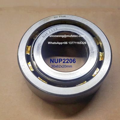 NUP2206 Cylindrical Roller Bearings 30x62x20mm Cylindrical Roller ...