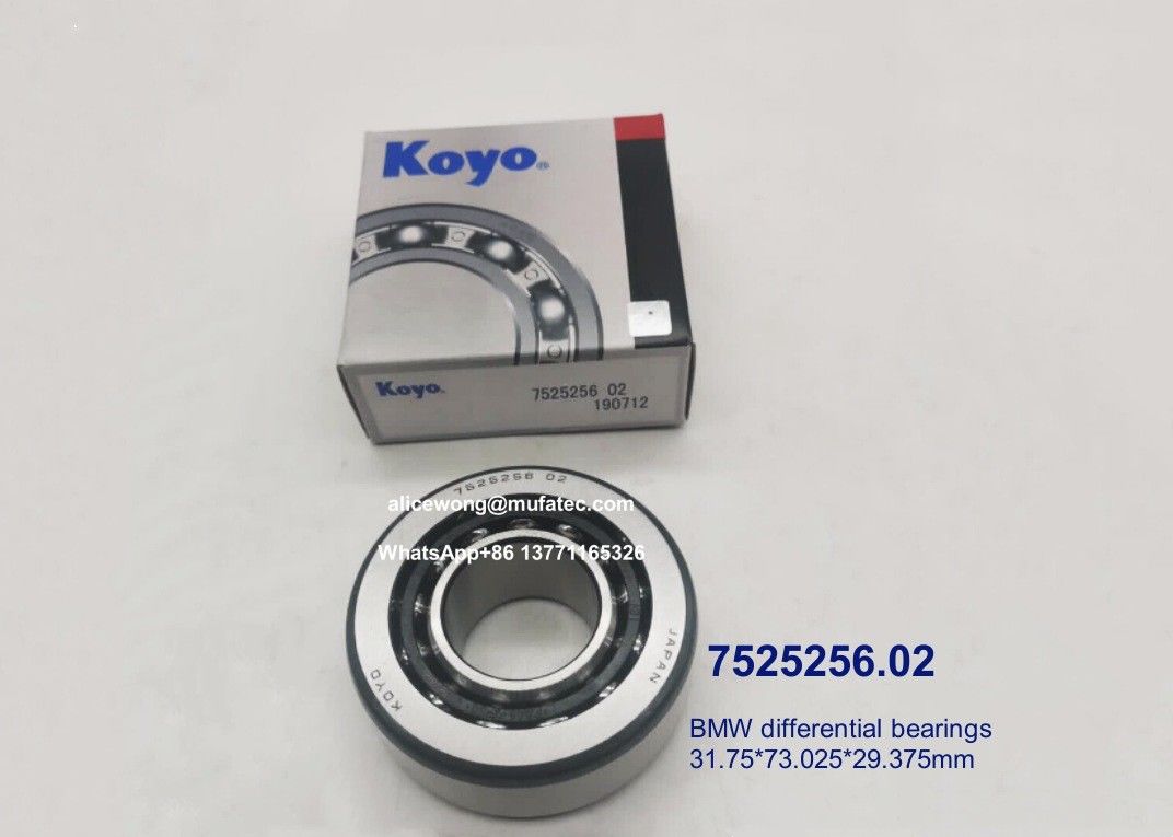 7525256.02 7525256 BMW differential bearings double row ball bearings ...