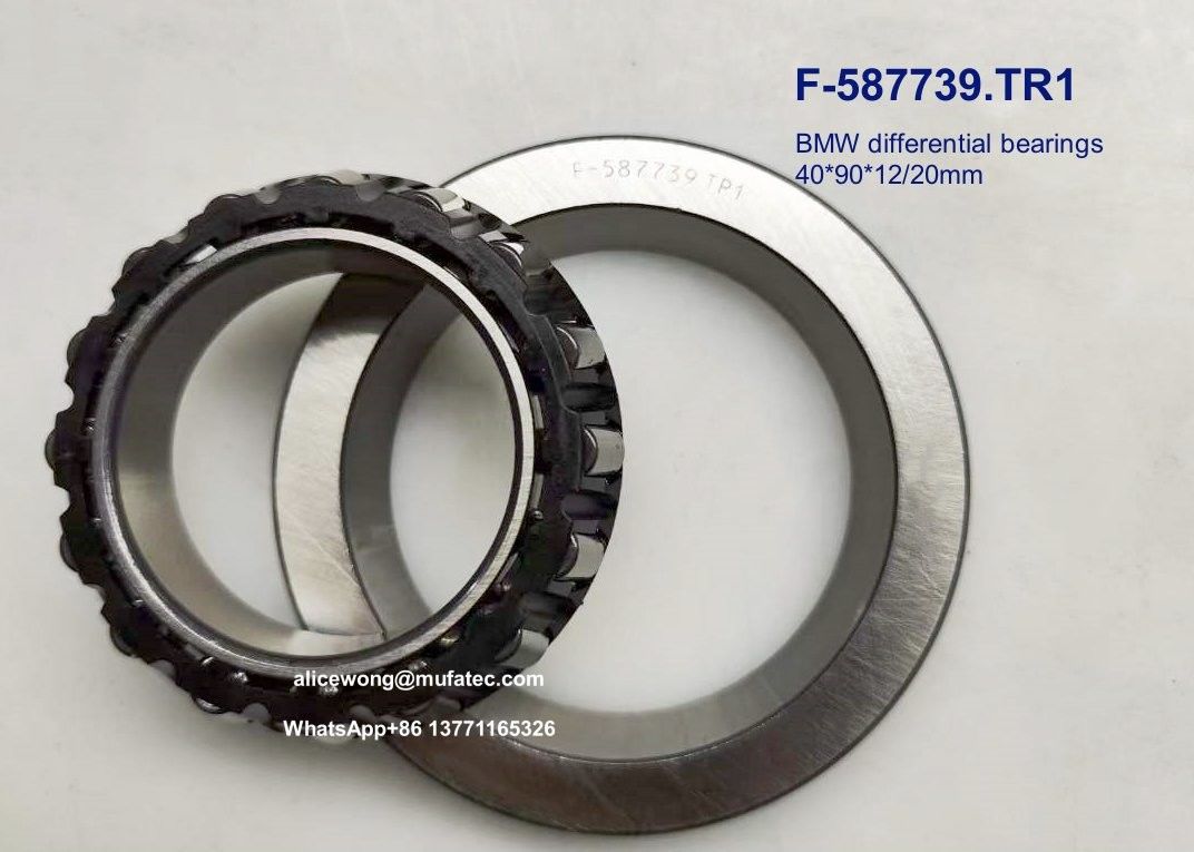 F-587739.TR1 F-587739 BMW Diff Bearings Tapered Roller Bearings With ...
