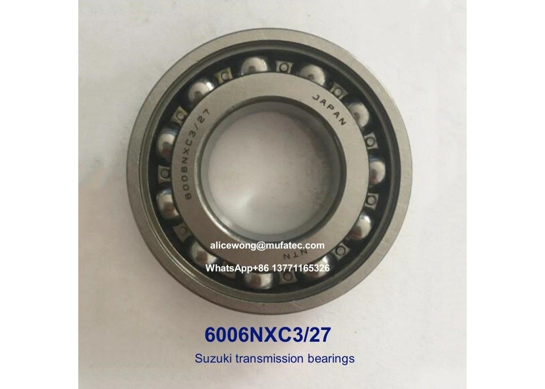 6006NXC3/27 Suzuki Multicab transmission spare part bearings 27*55*13mm