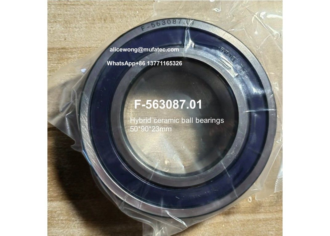 F-563087.01 high speed ceramic ball bearings servo motor bearings 50*90 ...