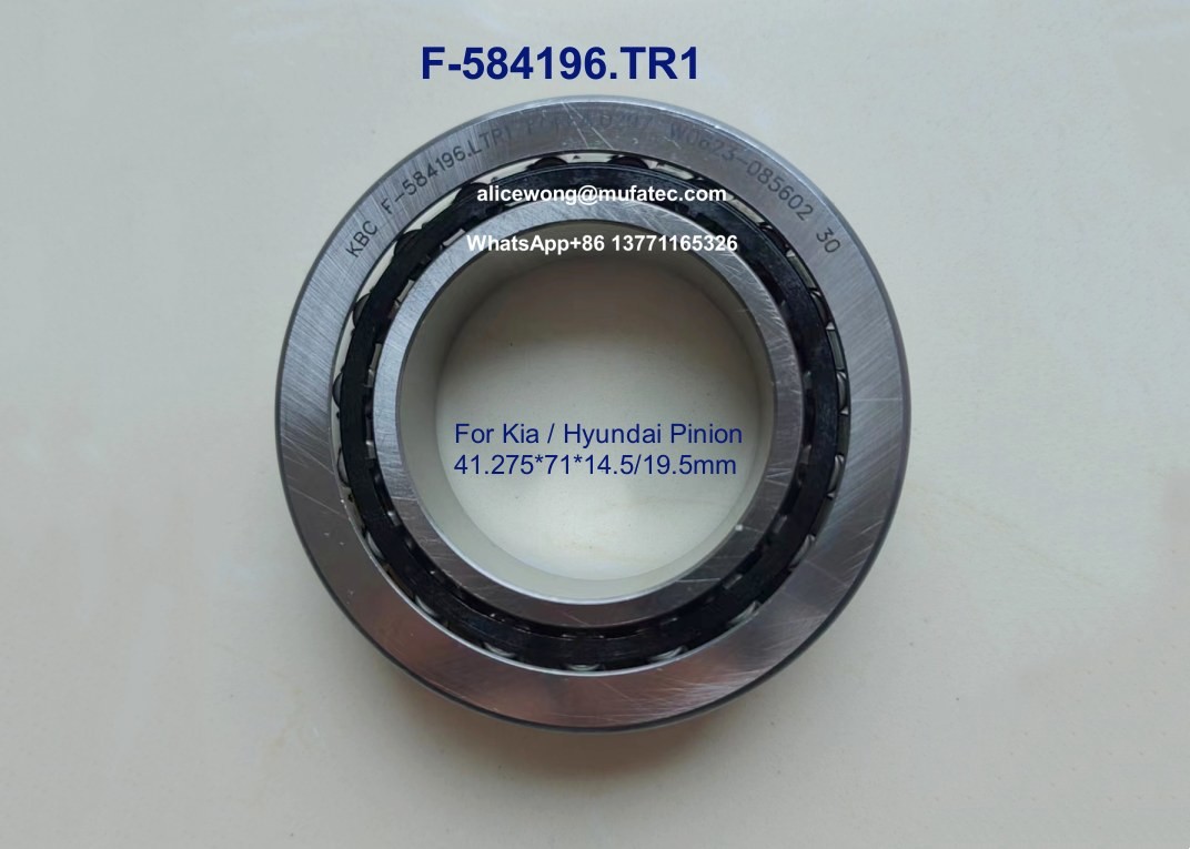F-584196.LTR1 F-584196 TR1 Hyundai Yueda Kia K3 / K5 differential bearings 41*71*19mm