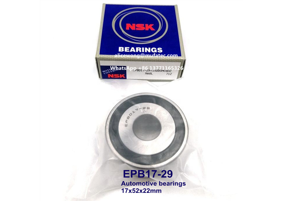 EPB17-29 automotive bearings deep groove ball bearings 17*52*22mm