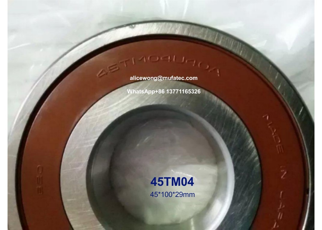 45TM04NC3 45TM04 auto transmission bearings non-standard deep groove ball bearings 45*100*29mm